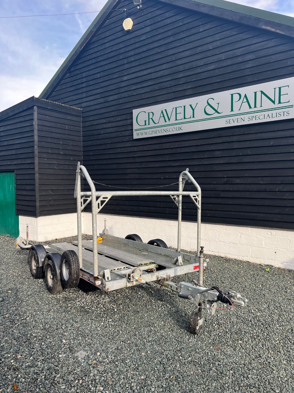 * NOW SOLD * Brian James Trailer Minno Twin Axle - GP Sevens - Caterham ...